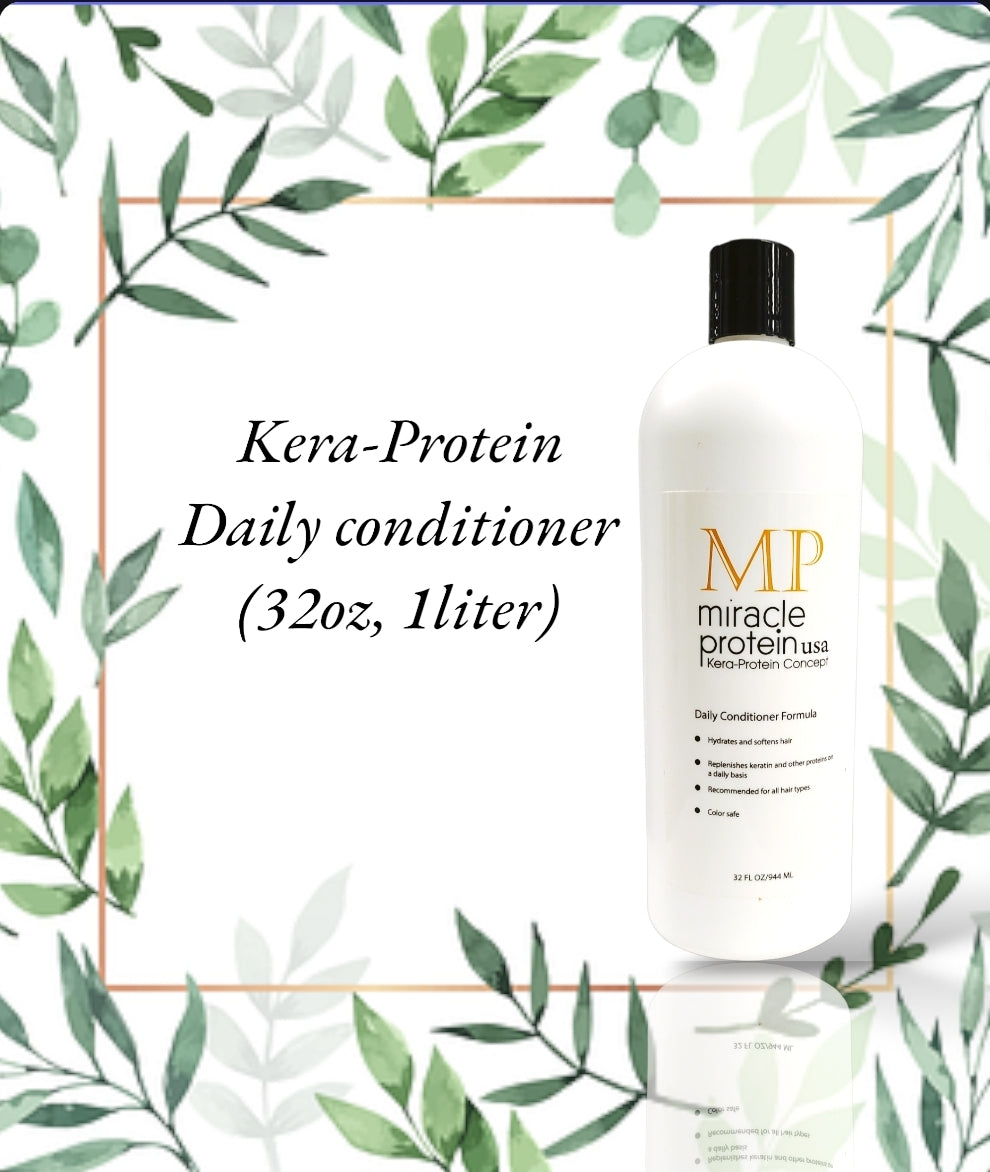 32 oz Liter Kera-Protein Daily Conditioner Formula – MiracleProteinUSA